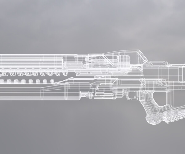 ArtStation - Railgun | Game Assets