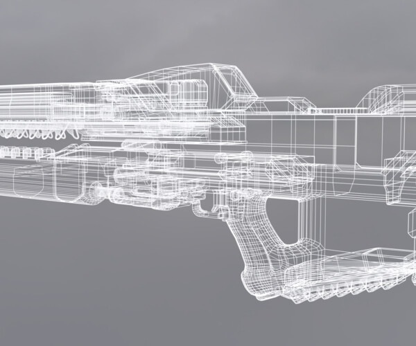 ArtStation - Railgun | Game Assets