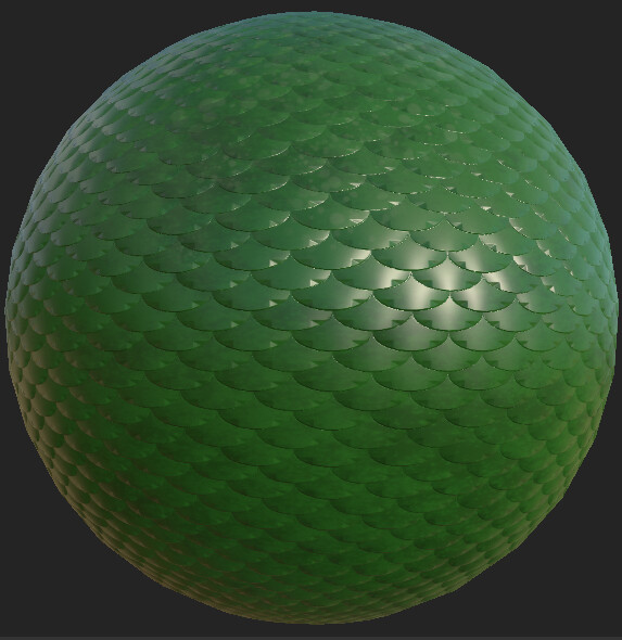 ArtStation - Scales base material for Subtance painter. | Resources