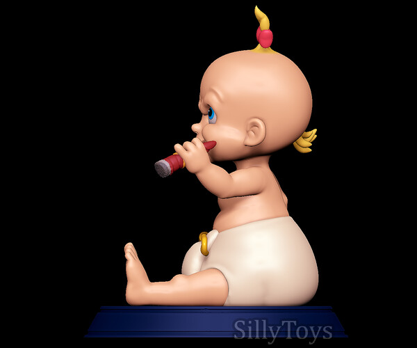 ArtStation - Baby Herman - Who Framed Roger Rabbit 3D print model ...