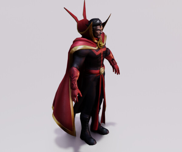 ArtStation - Marvel stranger 3d model | Game Assets