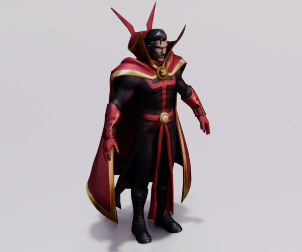 ArtStation - Marvel stranger 3d model | Game Assets