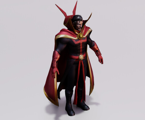 ArtStation - Marvel stranger 3d model | Game Assets
