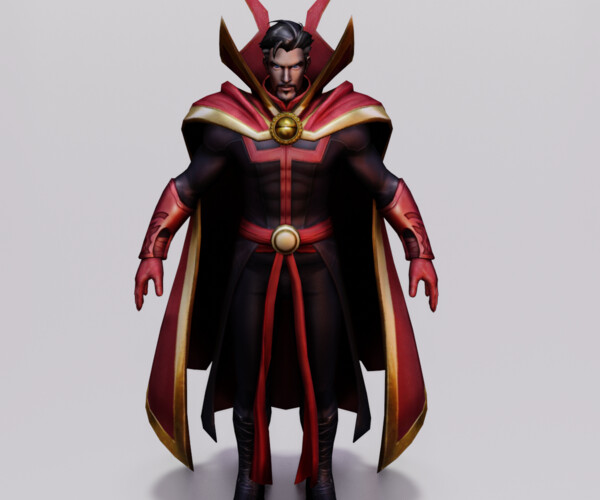 ArtStation - Marvel stranger 3d model | Game Assets