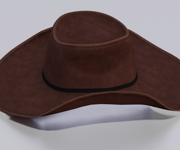 ArtStation - Hat low poly game ready | Game Assets