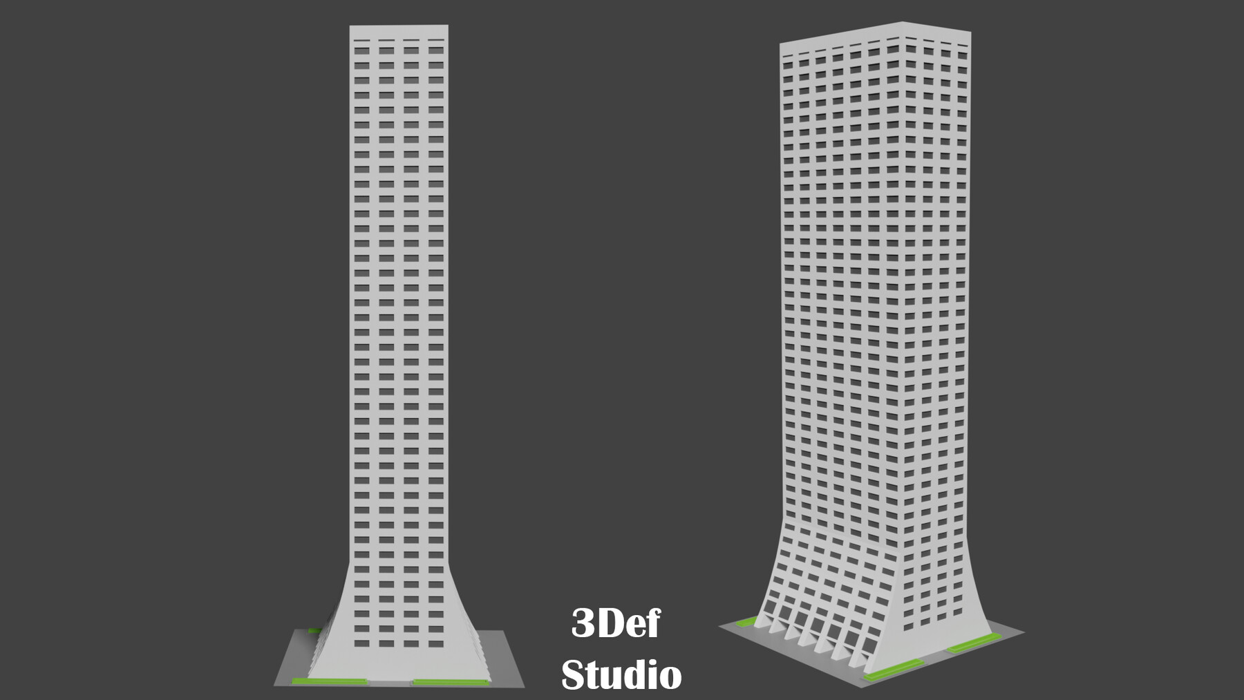 ArtStation - NewYork SkyScrapers | Game Assets