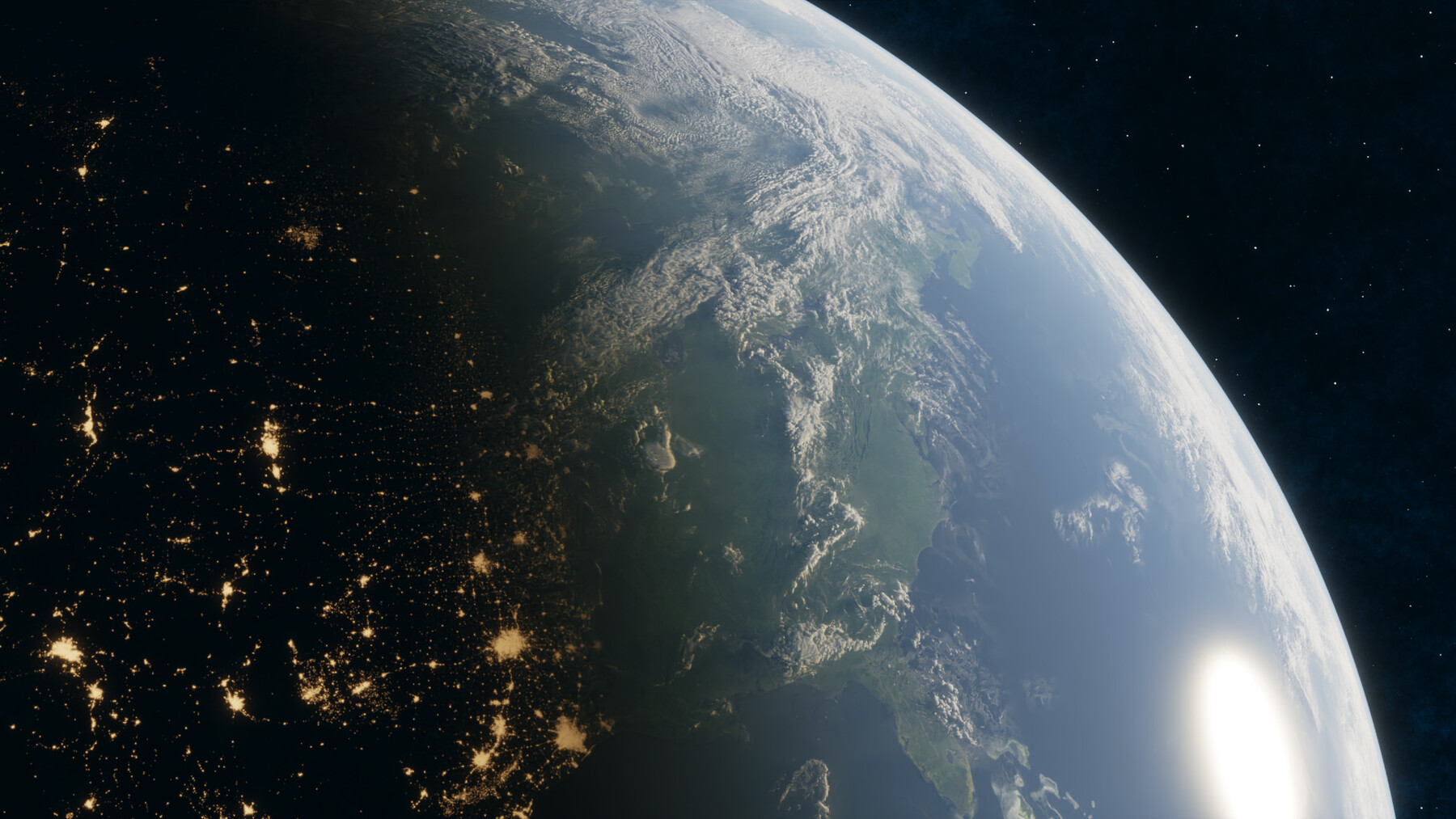 ArtStation - FREE realistic Planet Earth for Blender | Resources