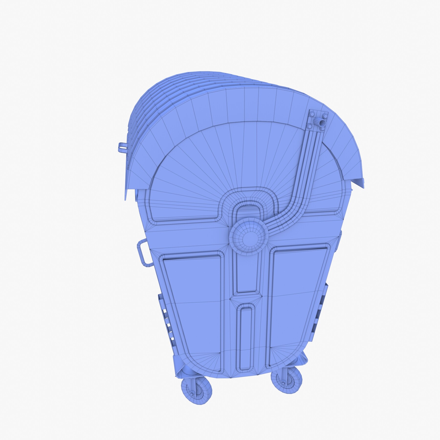 ArtStation - Dumpster v1 weathered | Game Assets