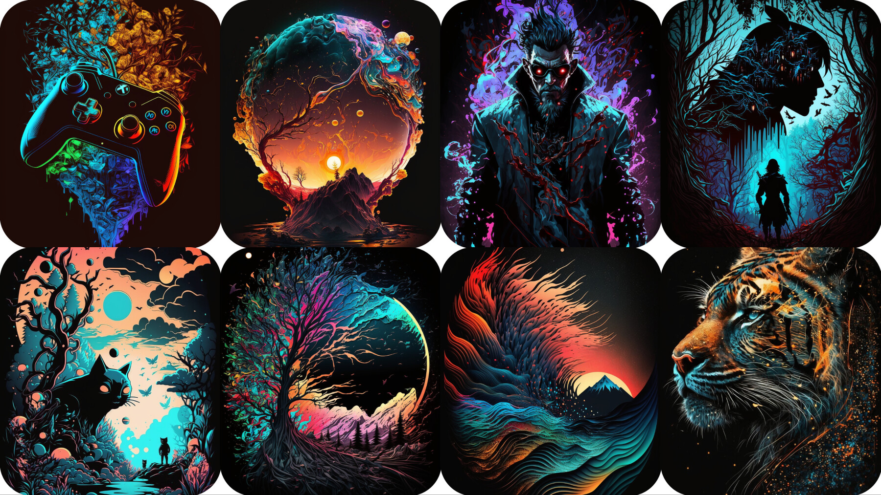 ArtStation - 100 AMOLED Phone Wallpapers in 8K Resolution | Artworks