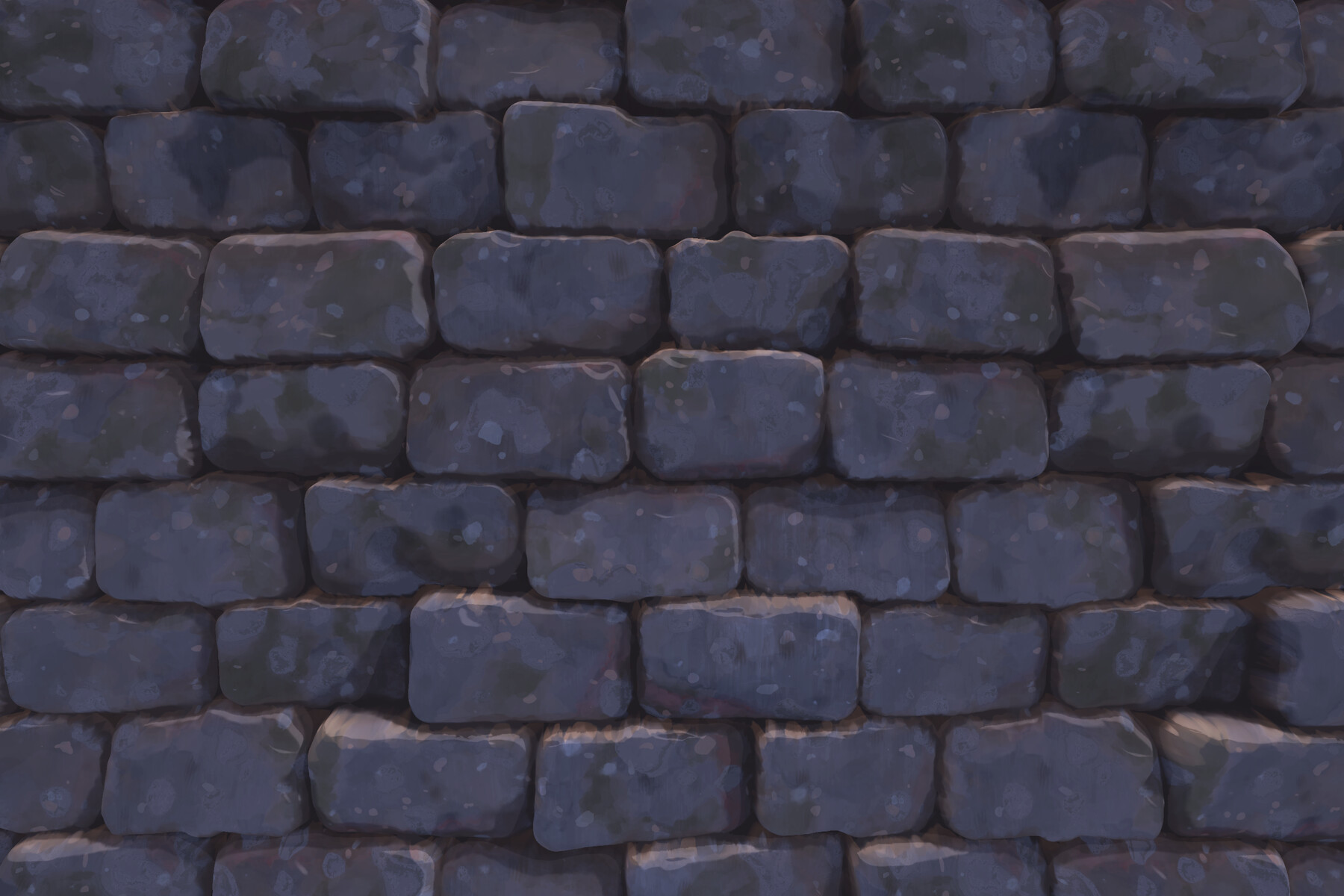 ArtStation - Ghibli Stylized Bricks sbs&sbsar file | Game Assets