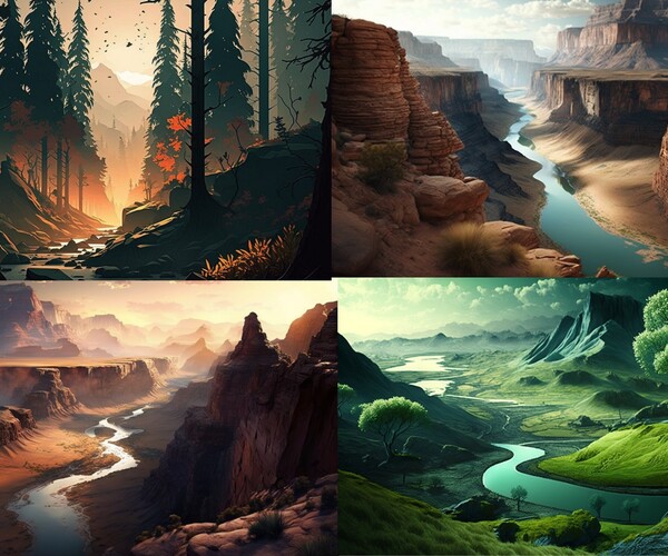 ArtStation - 104 Realistic Landscapes In 8K Resolution | Artworks