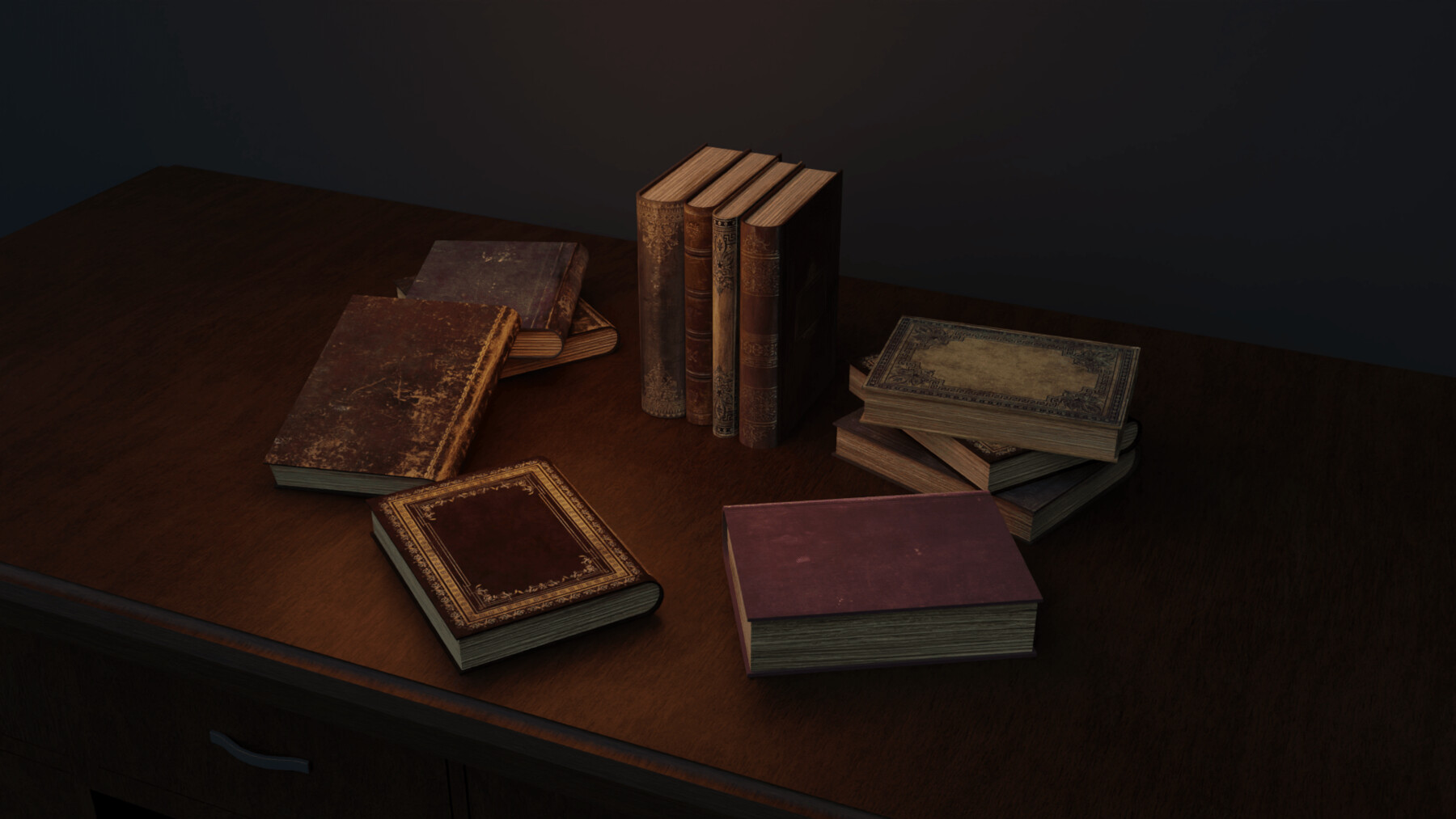 ArtStation - Old Books Asset | Game Assets