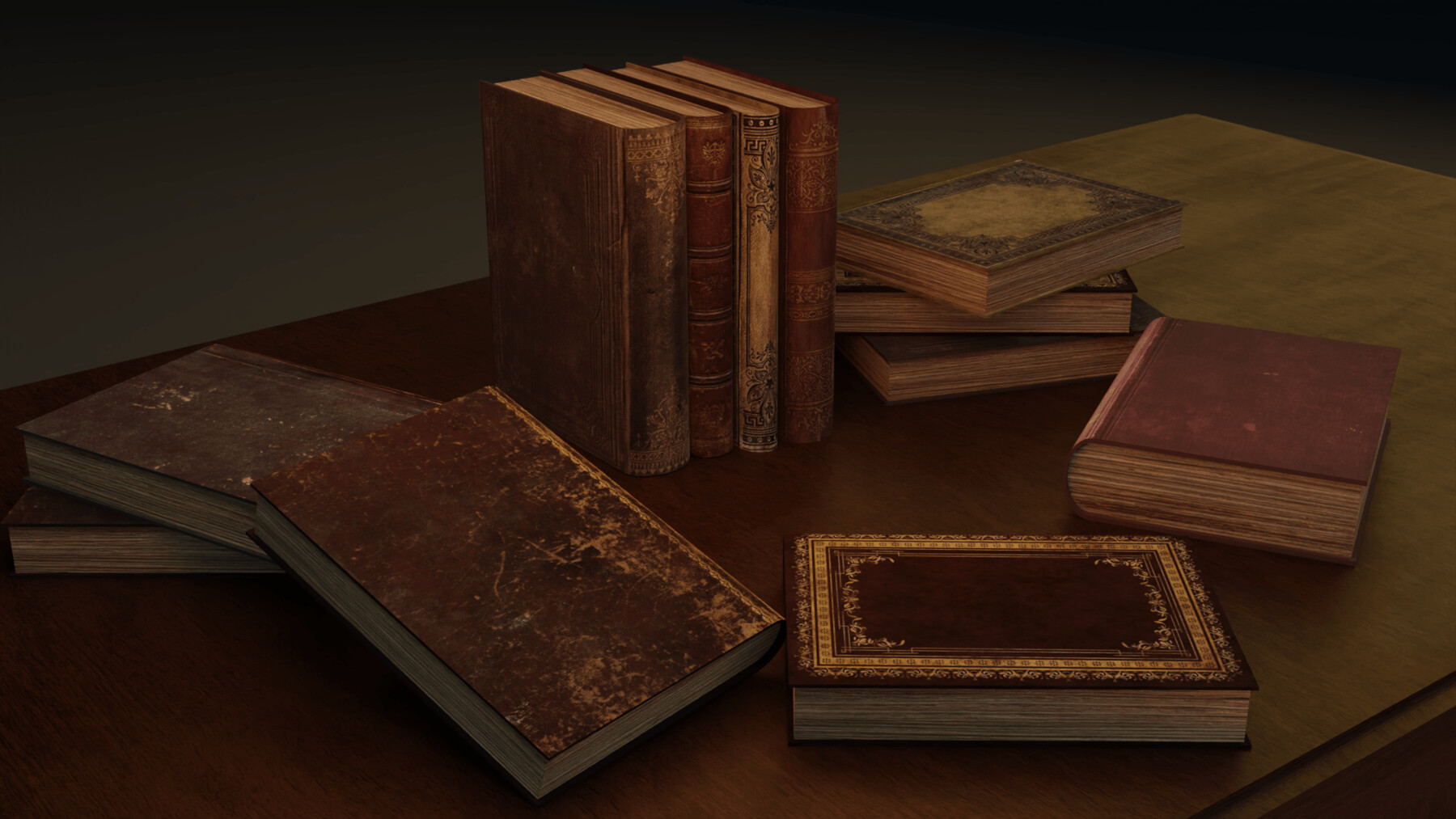 ArtStation - Old Books Asset | Game Assets