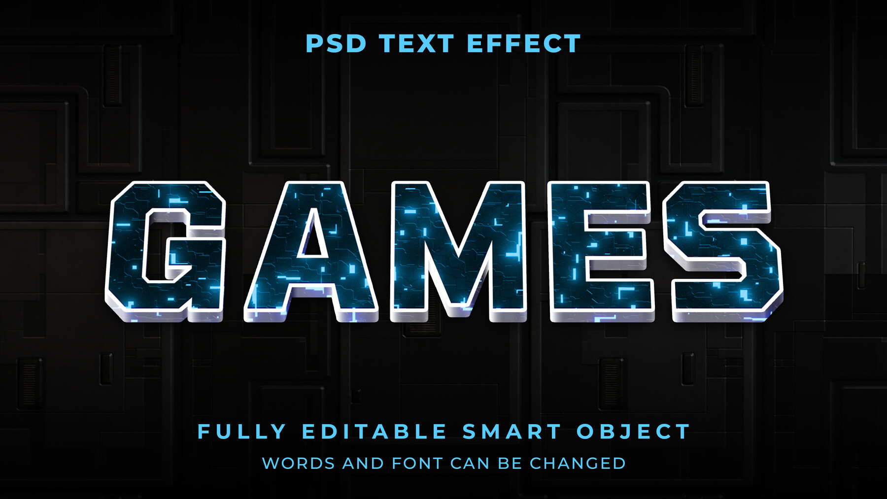 ArtStation - Games PSD fully editable text effect. Layer style PSD ...