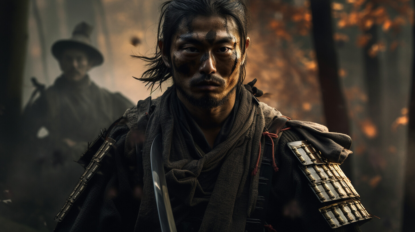 ArtStation - Detailed cinematic samurai illustration VFX 16:9 | Artworks
