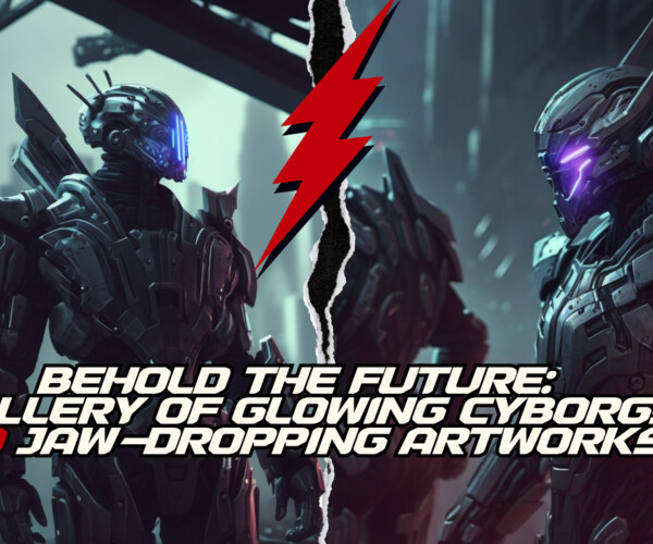 ArtStation - 50 Epic Scenes of Futuristic Cyborgs Pack: A Gallery of ...