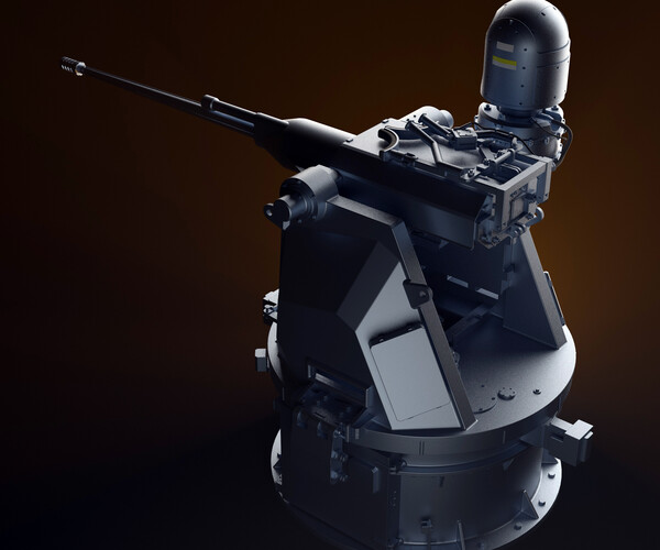 ArtStation - Bushmaster_M242 | Game Assets