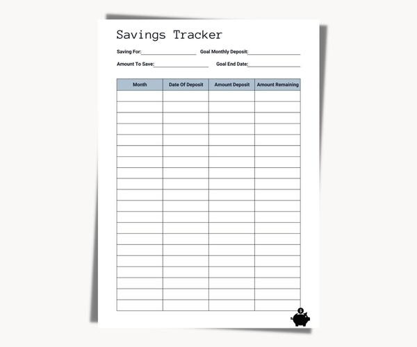 ArtStation - Savings Tracker Sheet Planner | Tutorials