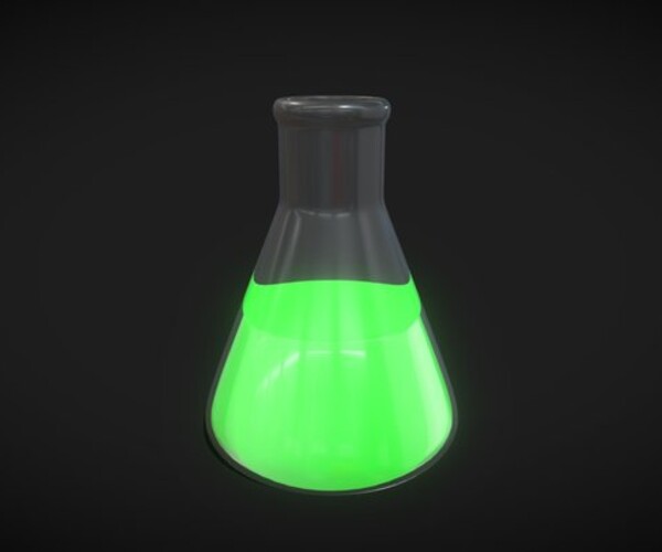 ArtStation - Potion Conical Flask | Resources
