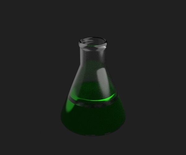 ArtStation - Potion Conical Flask | Resources