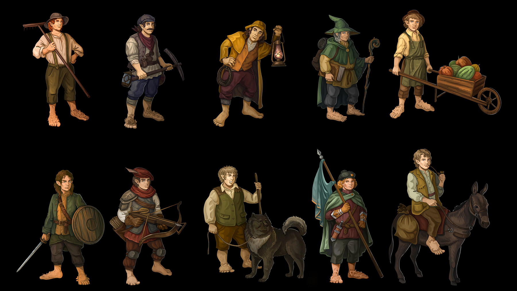 ArtStation - Fantasy Army Characters pack5 | Game Assets