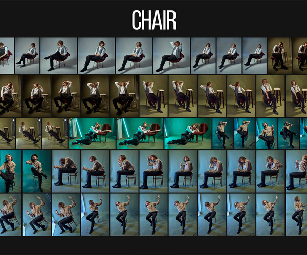 ArtStation - 690 Dramatic Male Poses Reference Pictures | Resources