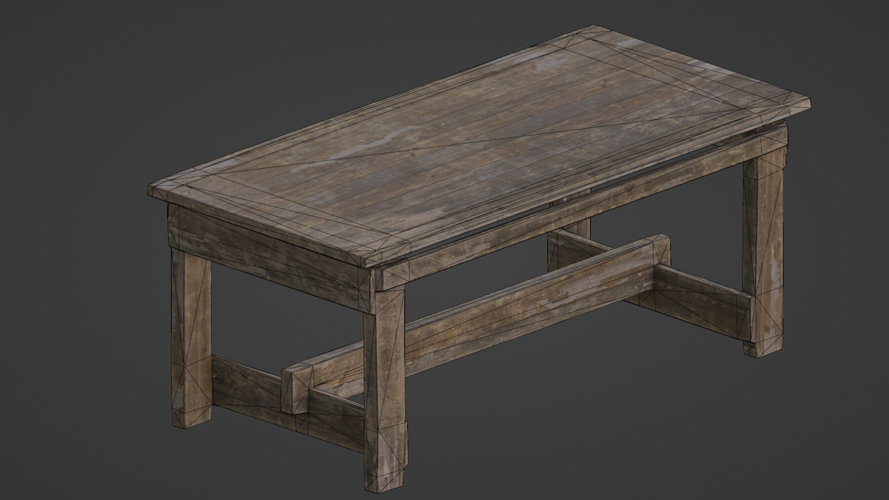 ArtStation - Wood Table GameReady | Game Assets