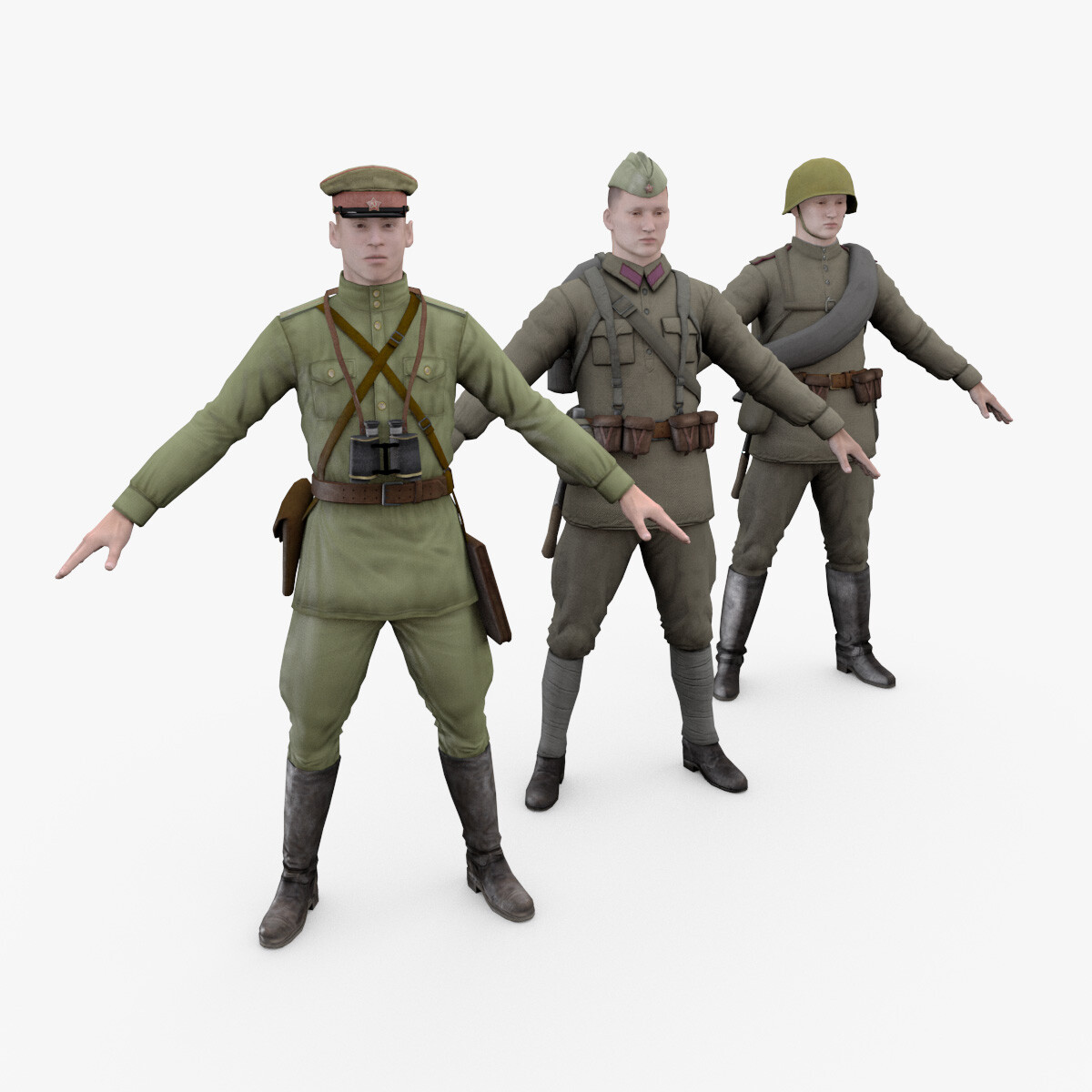 ArtStation - infantry USSR soldier | Resources