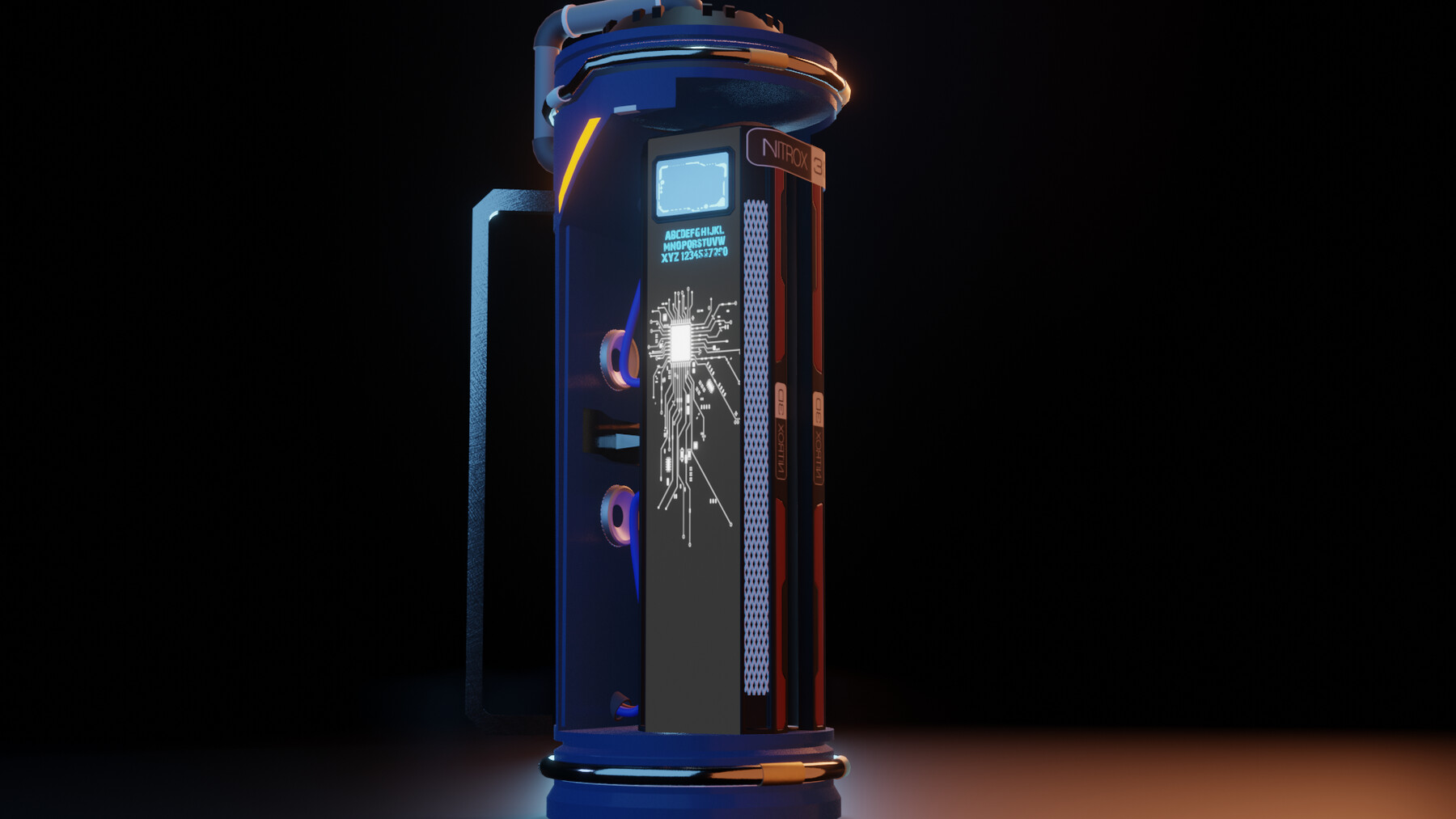 ArtStation - Sci-Fi Torch | Game Assets