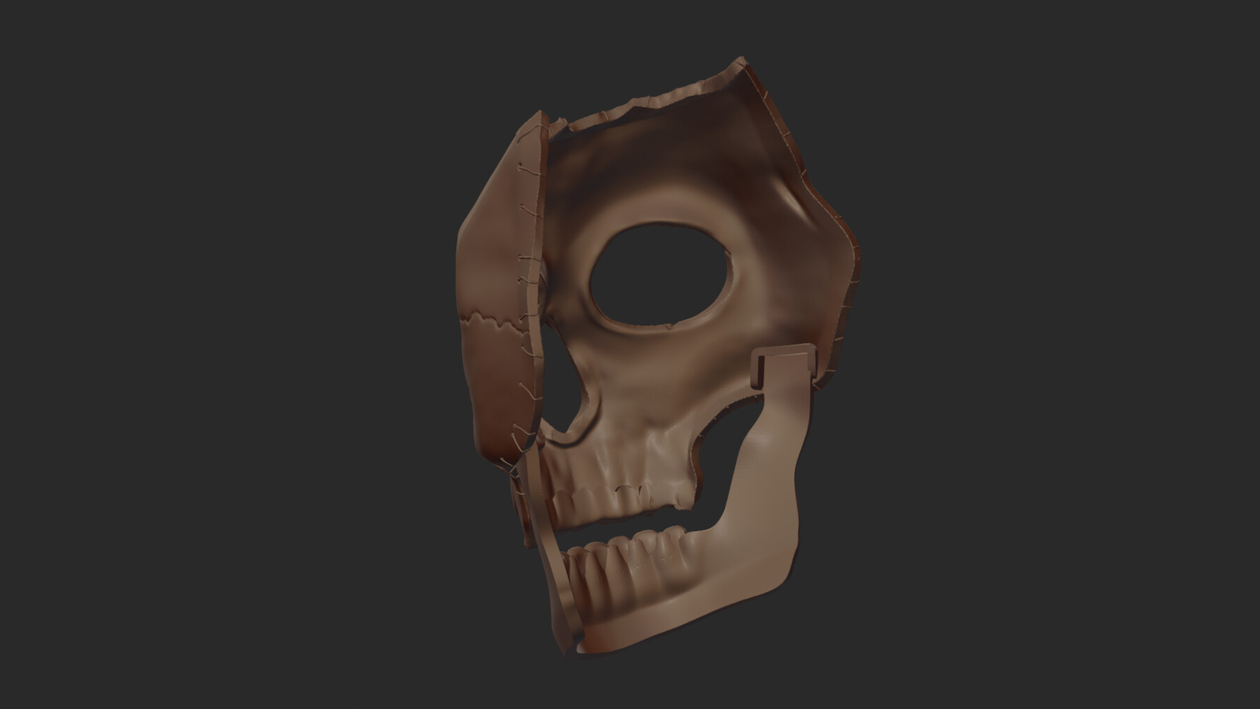 ArtStation - New Skull Mask CoD Printable STL | Resources