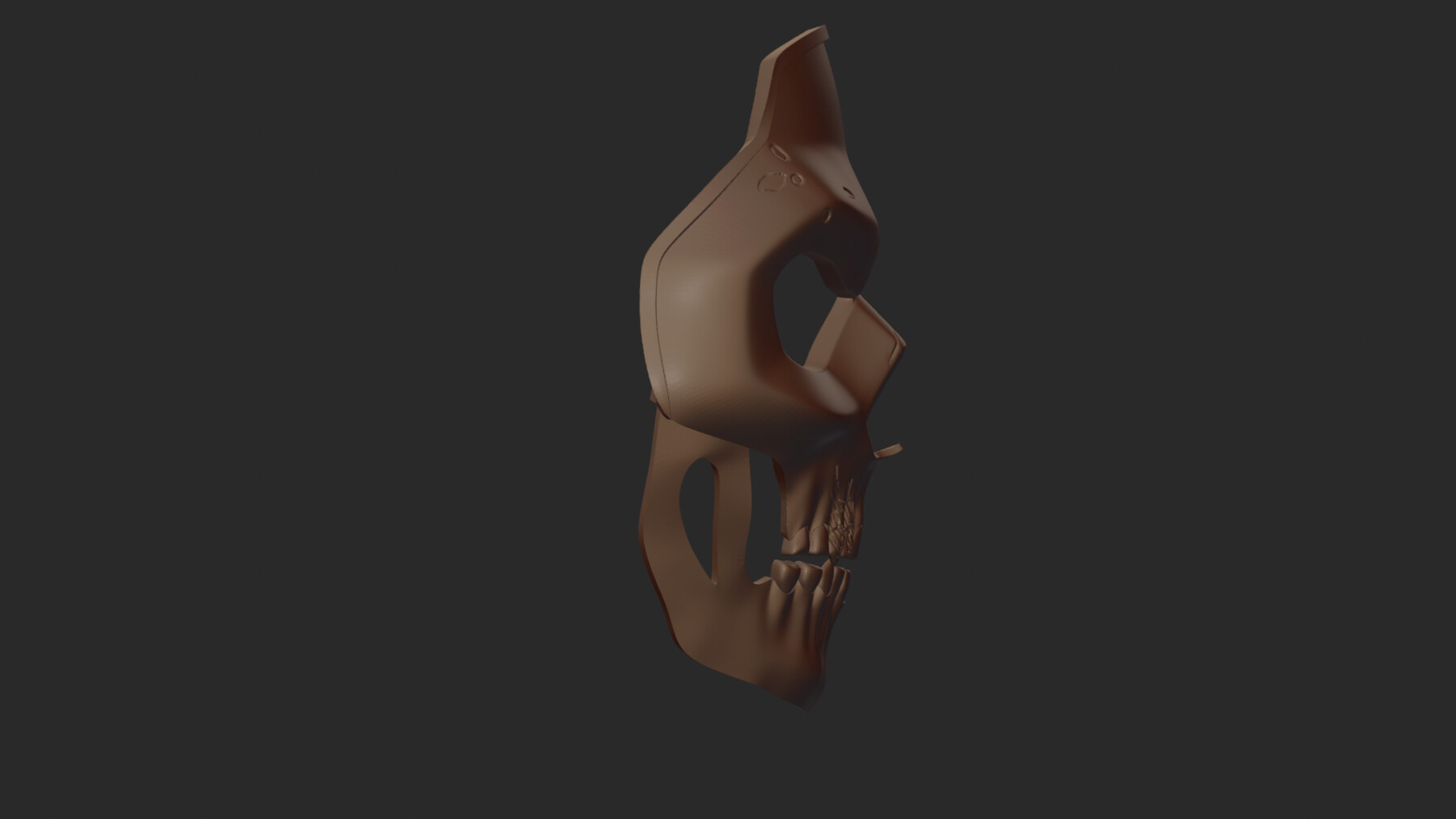 ArtStation - Call Of Duty Ghost Mask Printable Versin STL High-poly ...
