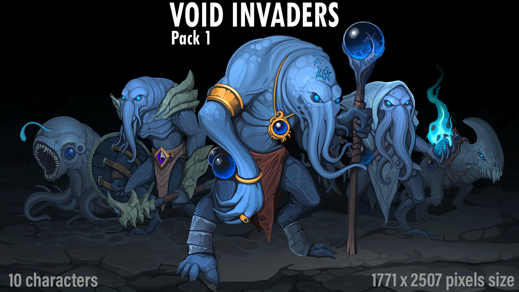 ArtStation - Void Invaders | Game Assets