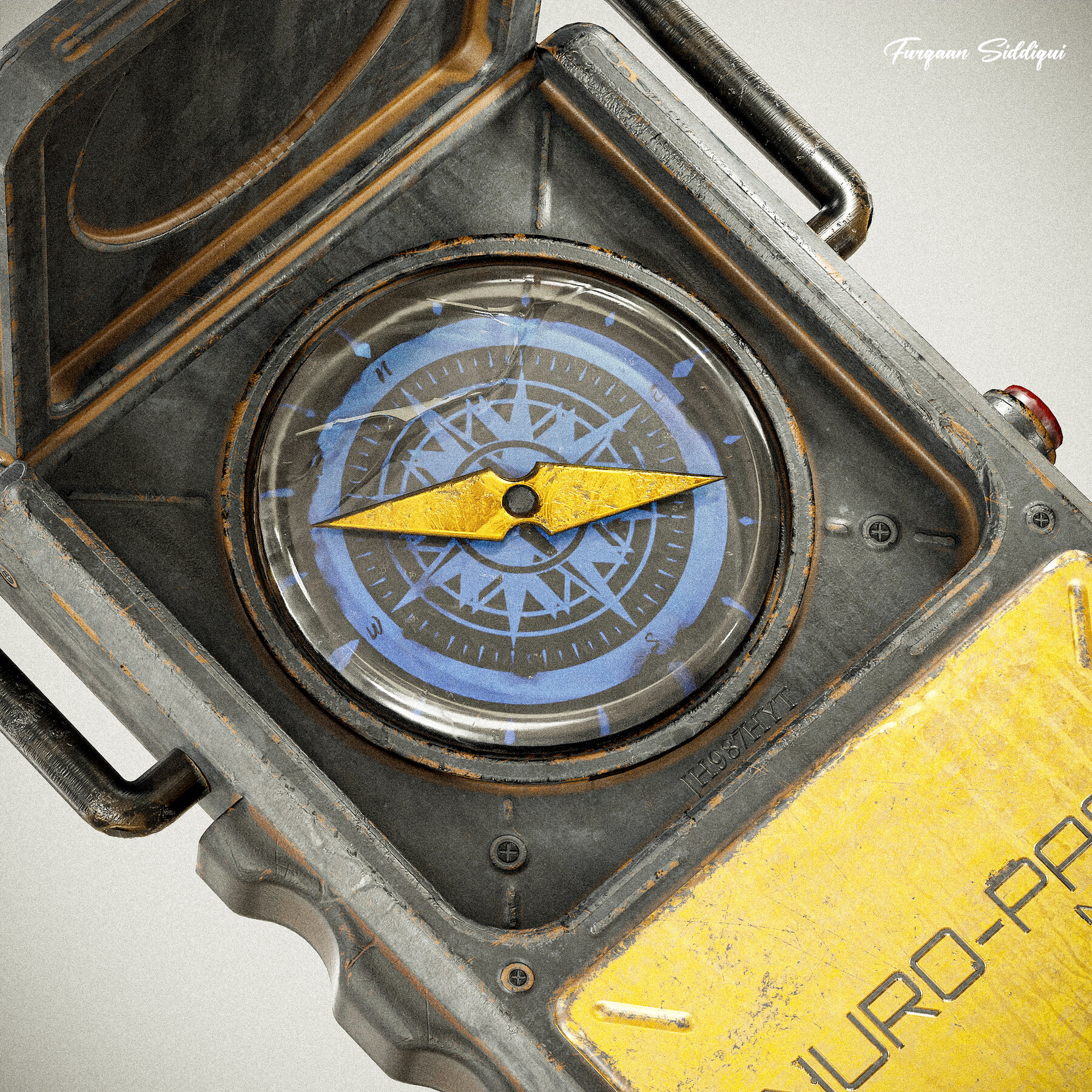 ArtStation - Sci-fi Compass V1 PBR | Game Assets