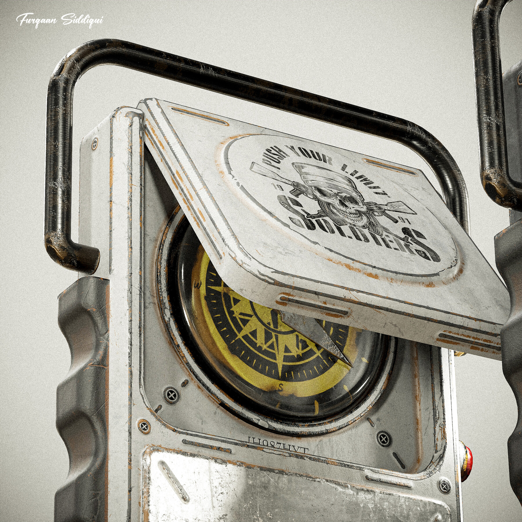 ArtStation - Sci-fi Compass V1 PBR | Game Assets