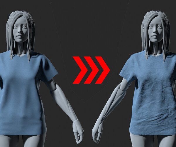 ArtStation - Scanned Wrinkle Displacement Vol.3 | Resources