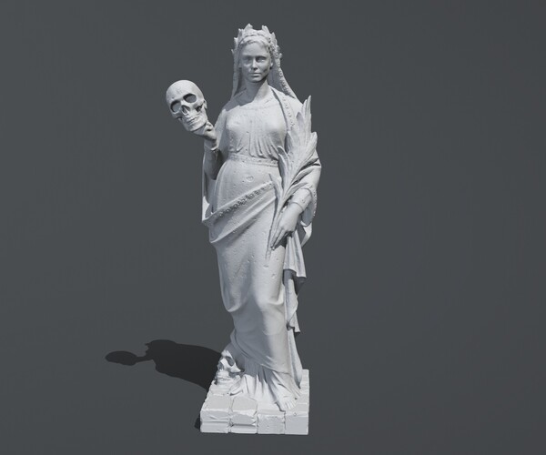 ArtStation - Afrodit Statue | Game Assets