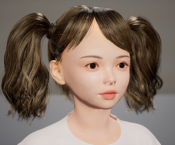 ArtStation - meyilin-Lovely child--Metahuman/Unreal engine 5 | Resources