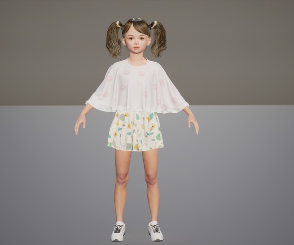 ArtStation - meyilin-Lovely child--Metahuman/Unreal engine 5 | Resources
