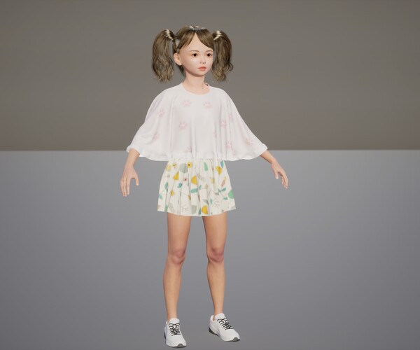 ArtStation - meyilin-Lovely child--Metahuman/Unreal engine 5 | Resources