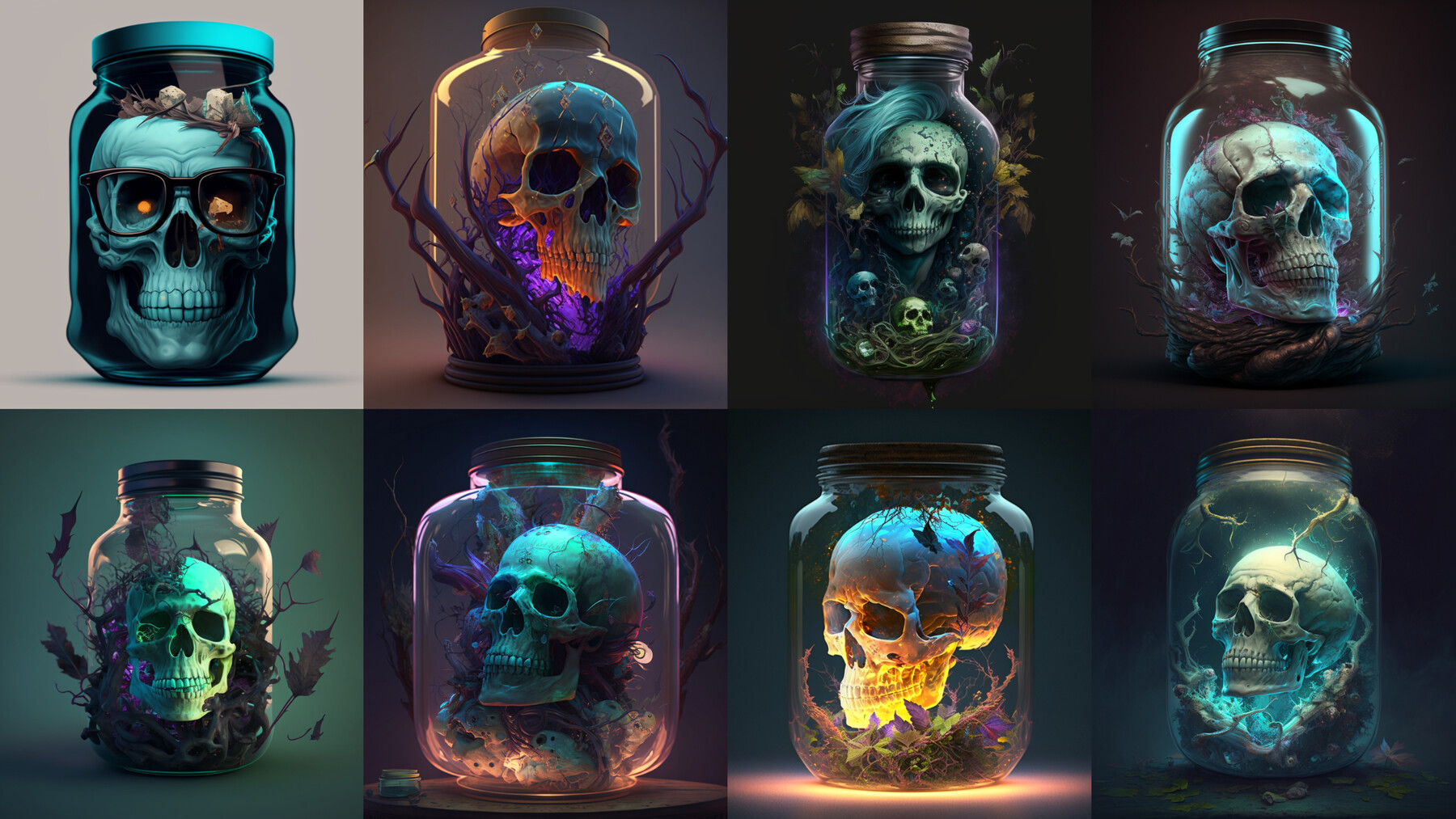 ArtStation - The Skull Collection: A Haunting Display of 100 Specimens ...
