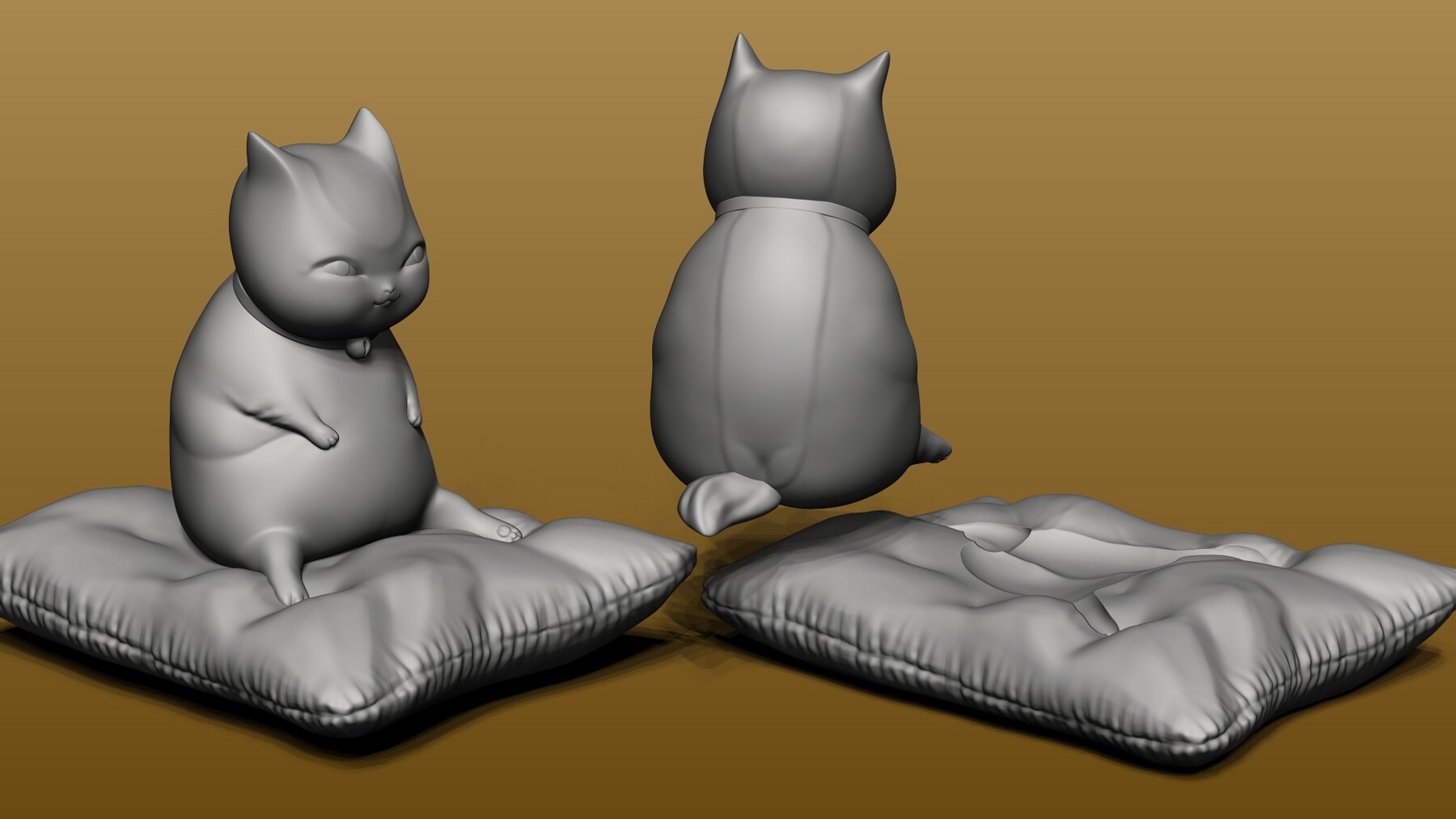 ArtStation - MADARA NYANKO-SENSEI for 3D printing | Resources