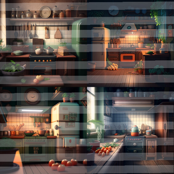 ArtStation - Kitchen Backgrounds | Artworks