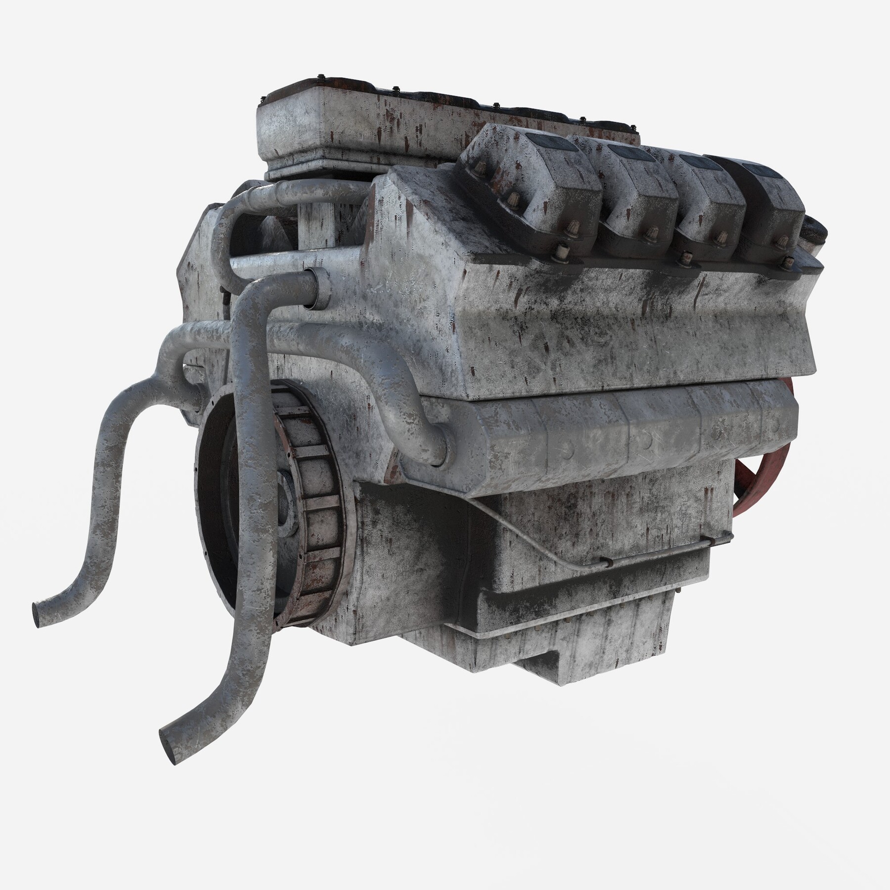 ArtStation - engine old | Game Assets