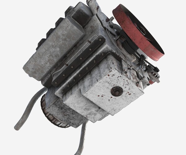 ArtStation - engine old | Game Assets