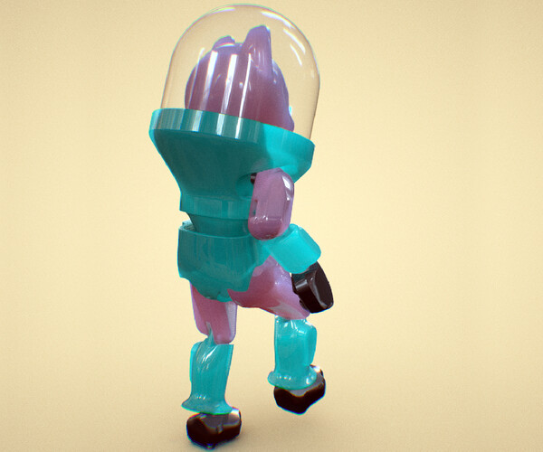 ArtStation - Robot Space Cat Figure STL file for 3D print. | Resources