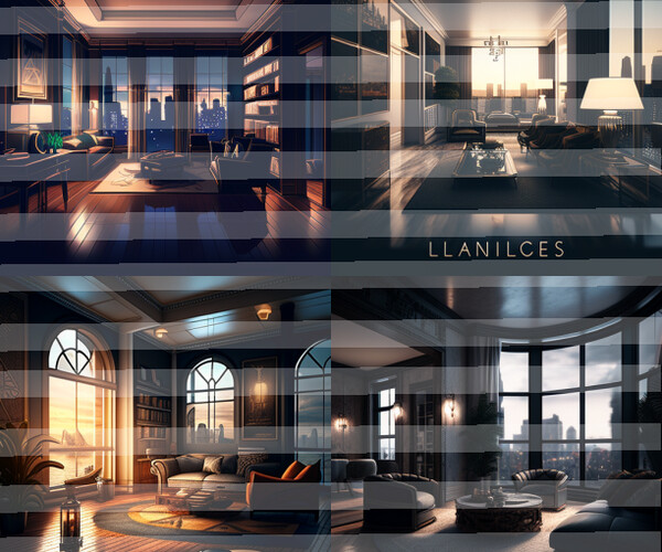 ArtStation - Luxurious Apartment Background | Artworks