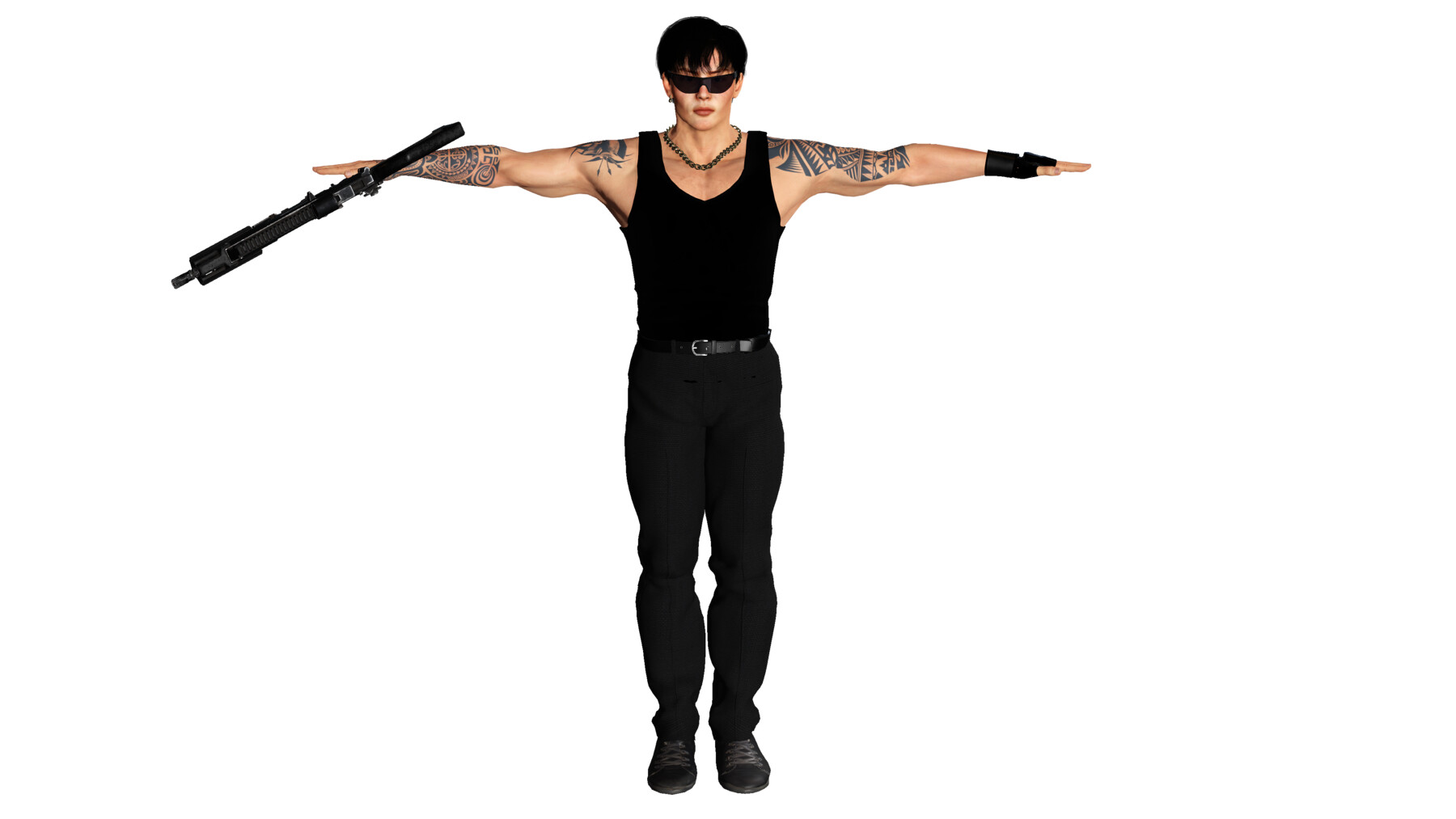 ArtStation - 3D REALISTIC HUMAN RIGGED CHARACTER - ASIAN or JAPANESE ...