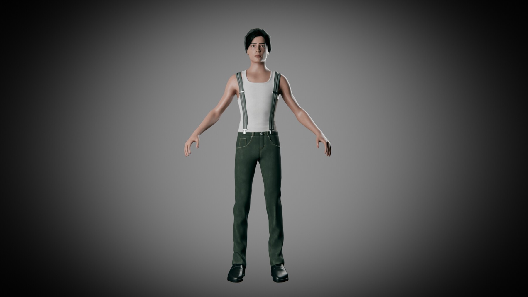 ArtStation - Game Ready Low Poly Rigged Character Jughead | Game Assets