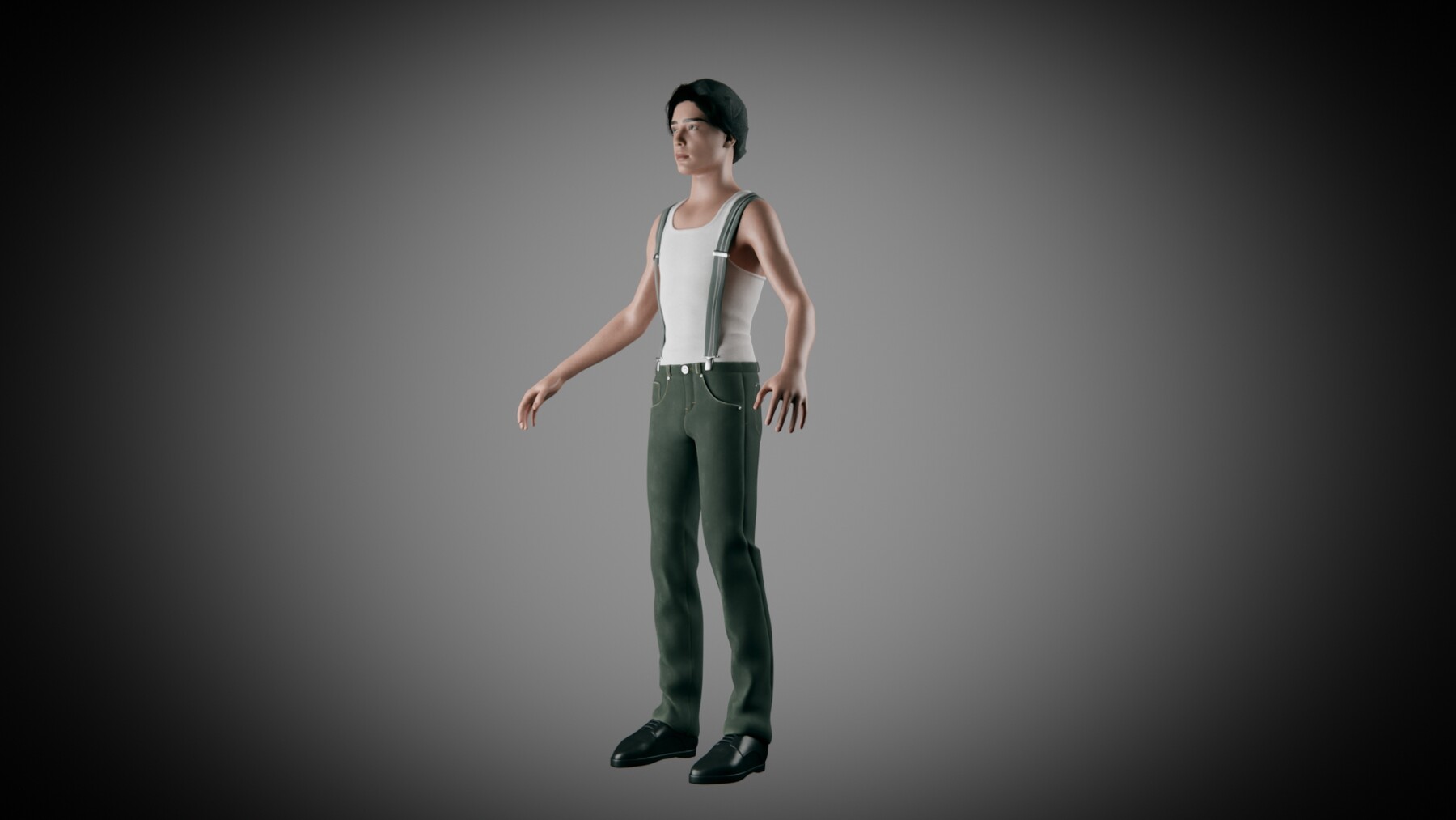 ArtStation - Game Ready Low Poly Rigged Character Jughead | Game Assets