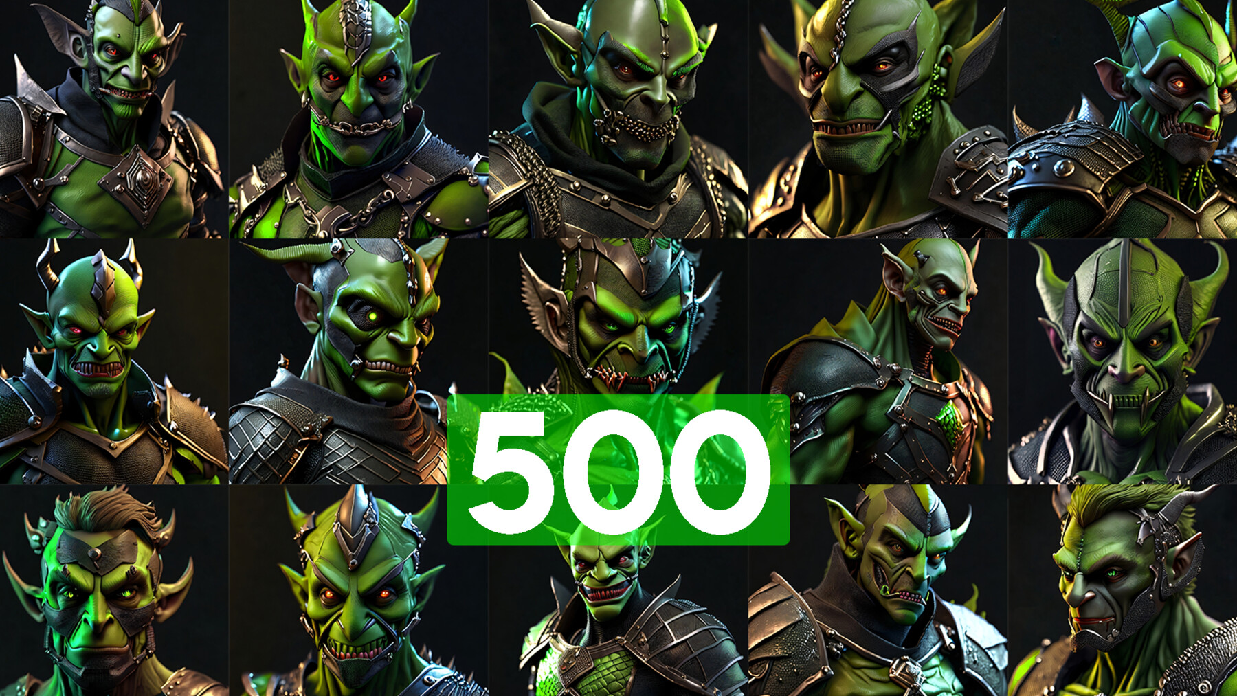 ArtStation - 500 Realistic Goblin Warior Reference Pack | 2K | v.1 ...